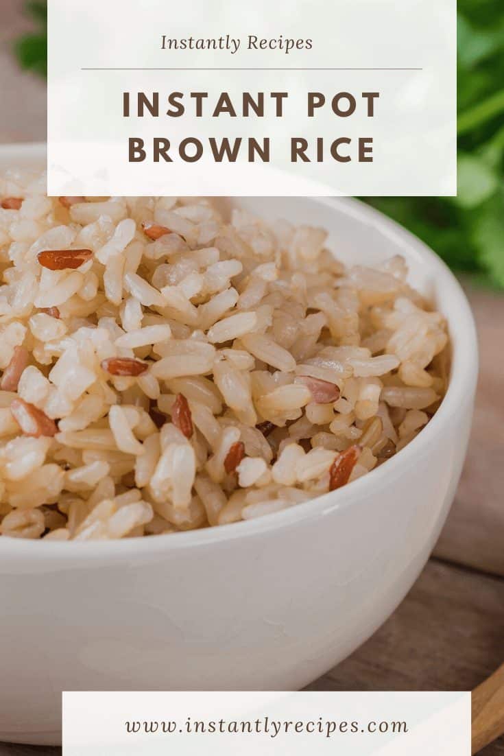Instant Pot Brown Rice Recipe - Instantly Recipes