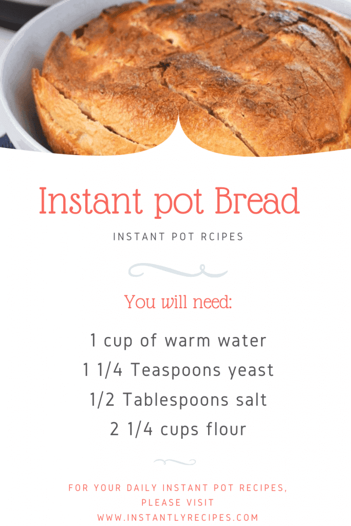 Instant Pot Bread Recipe - Instantly Recipes