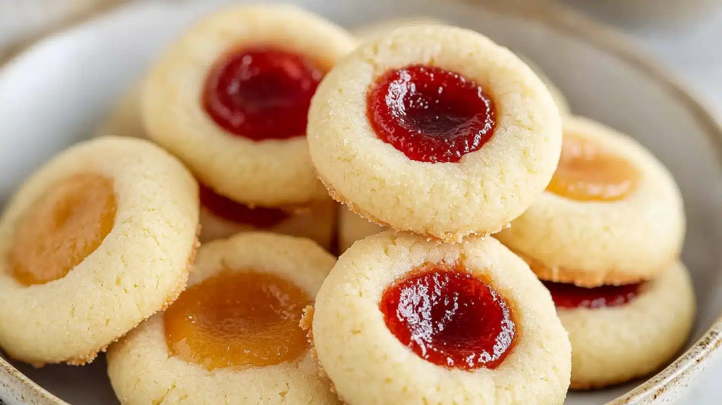 Apricot Filled Thumbprint Cookies Recipe: Melt-in-Your-Mouth Magic ...
