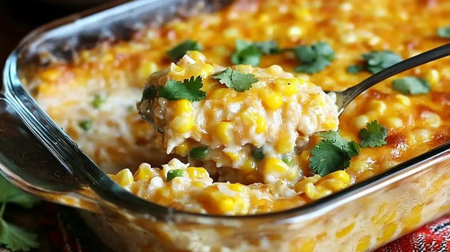 Cheesy Fiesta Corn Casserole Recipe: Spice Up Your Dinner Tonight ...