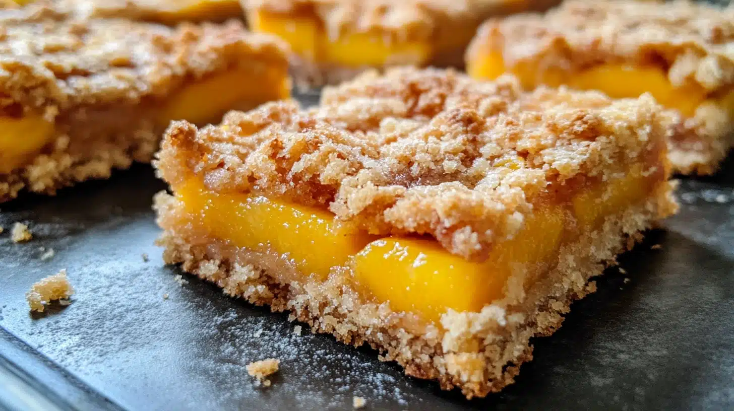 Summer Peach Bars Recipe: Melt-in-Your-Mouth Sunshine Treat ...