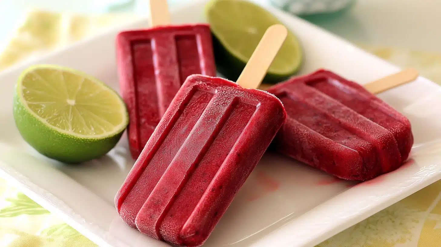 Cherry Lime Popsicles Recipe: Cool Down with Zesty Summer Magic!