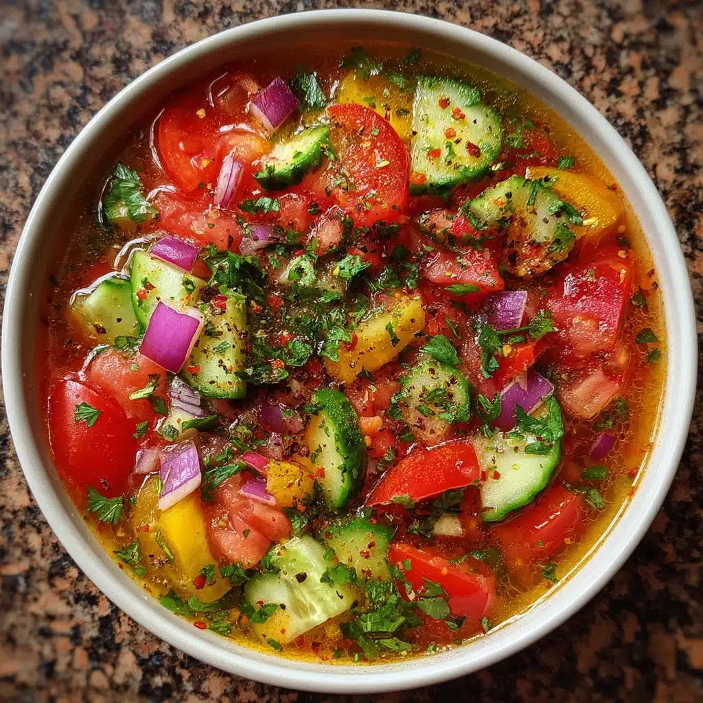 Gazpacho with Garden Vegetables: Fresh Summer Cooldown Magic ...