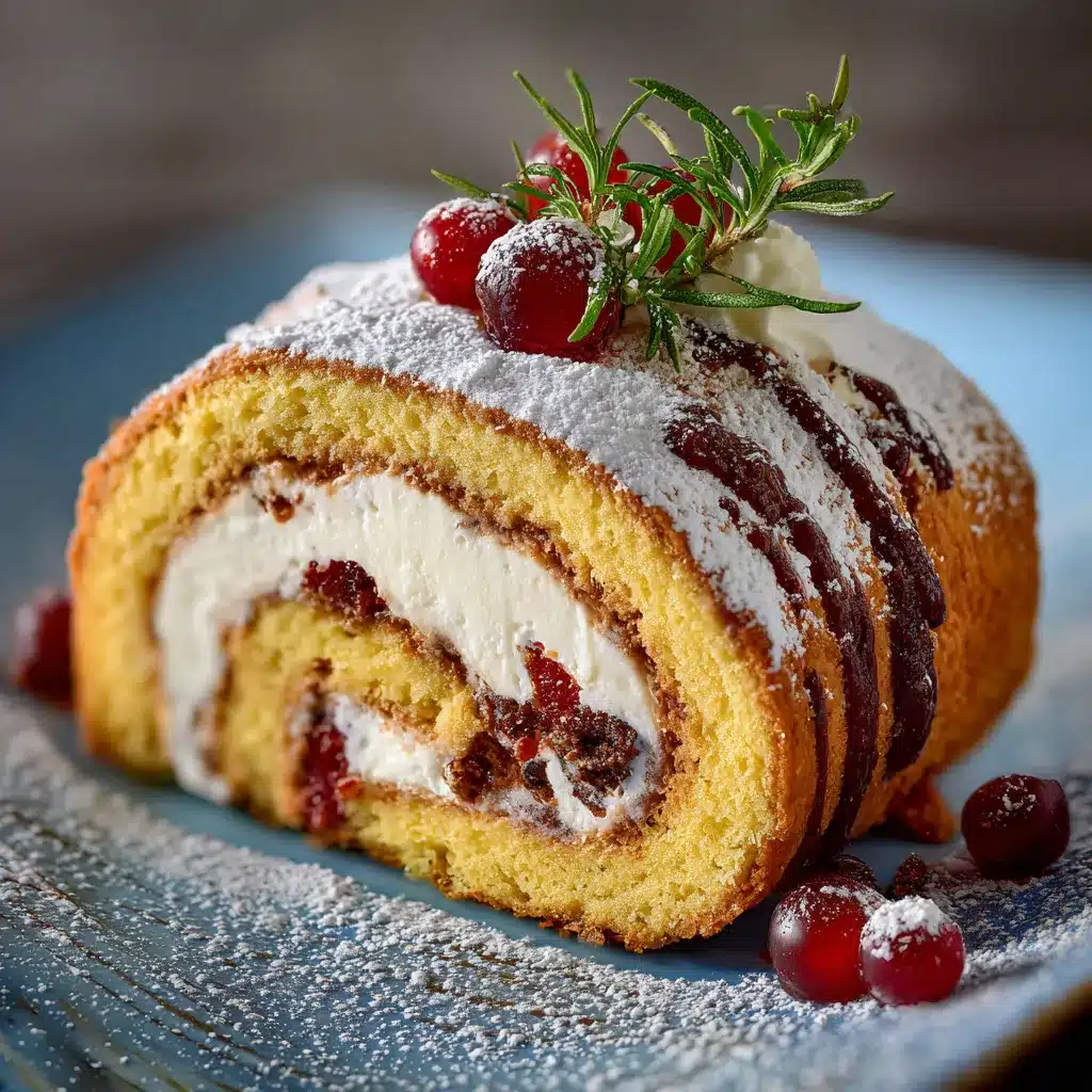 The Best Traditional Christmas Cake Roll Recipe - Instantly Recipes