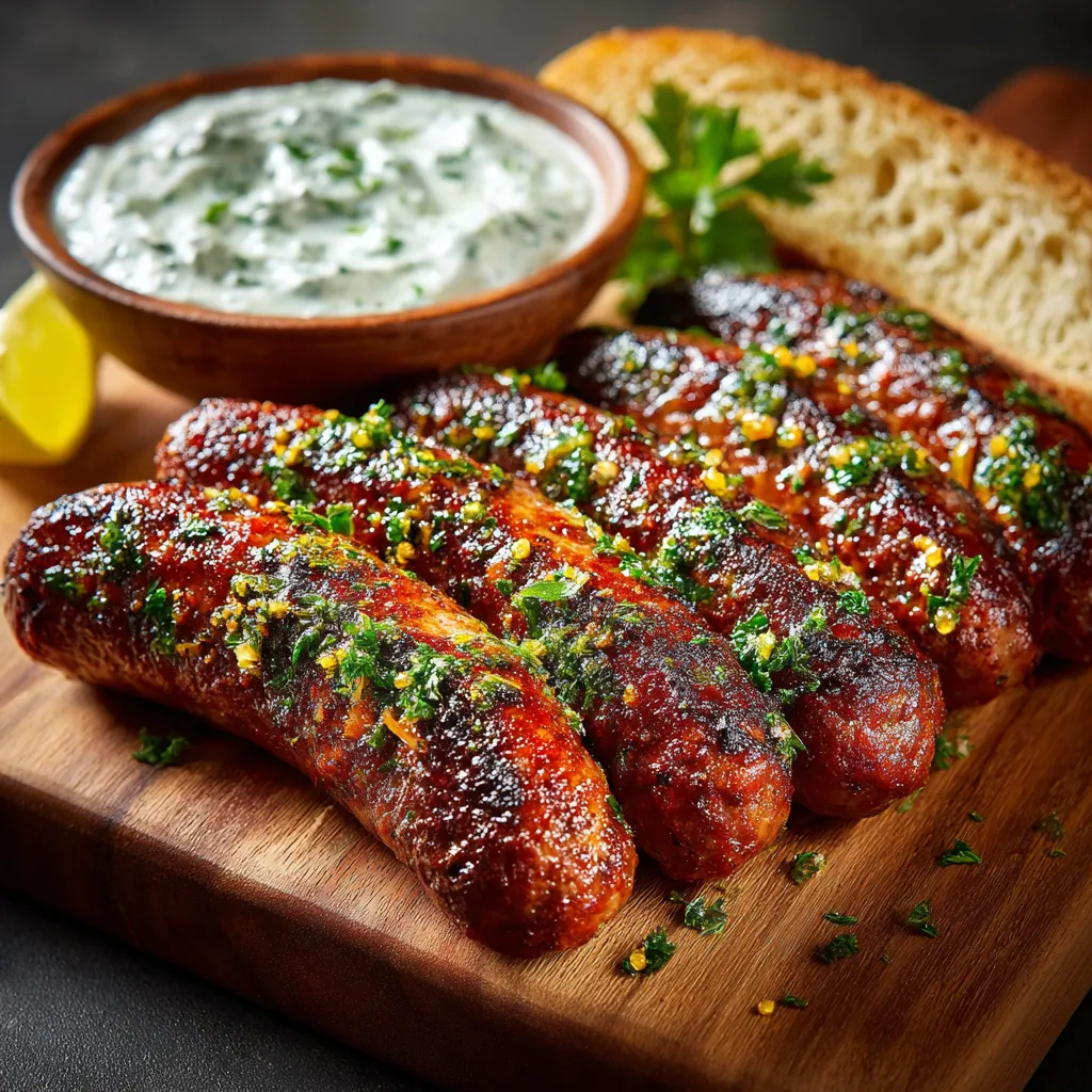 Homemade Merguez With Herby Yogurt: A Simple, Flavorful Delight ...