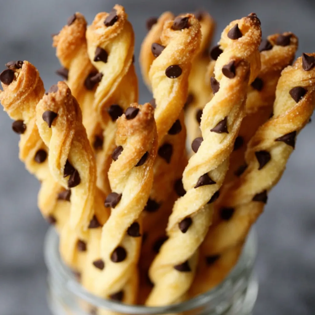 Chocolate Chip Cookie Dough Twists – Unforgettable 5-Minute Recipe ...