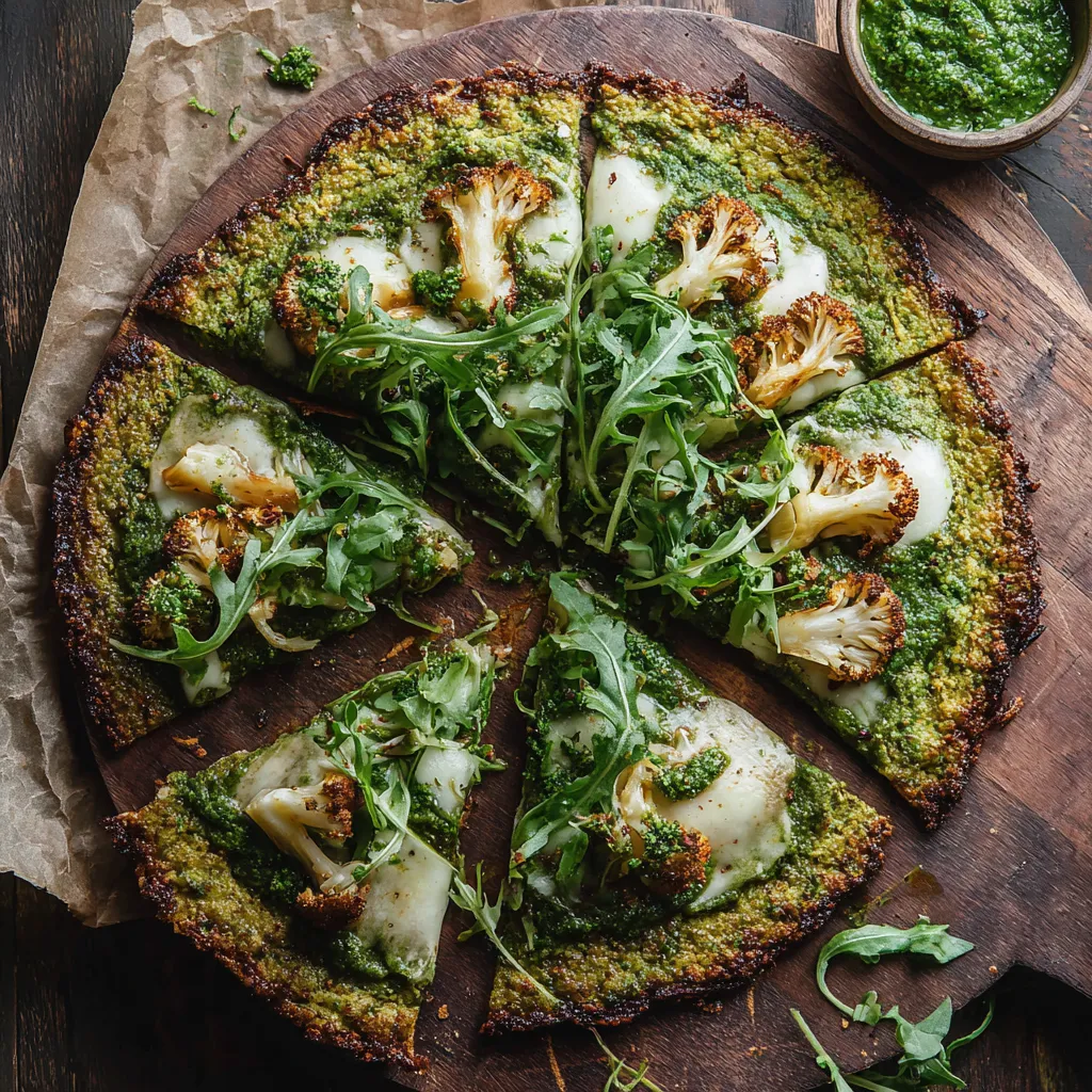 Cauliflower Crust Green Goddess Pizza – A Life-Changing Masterpiece ...