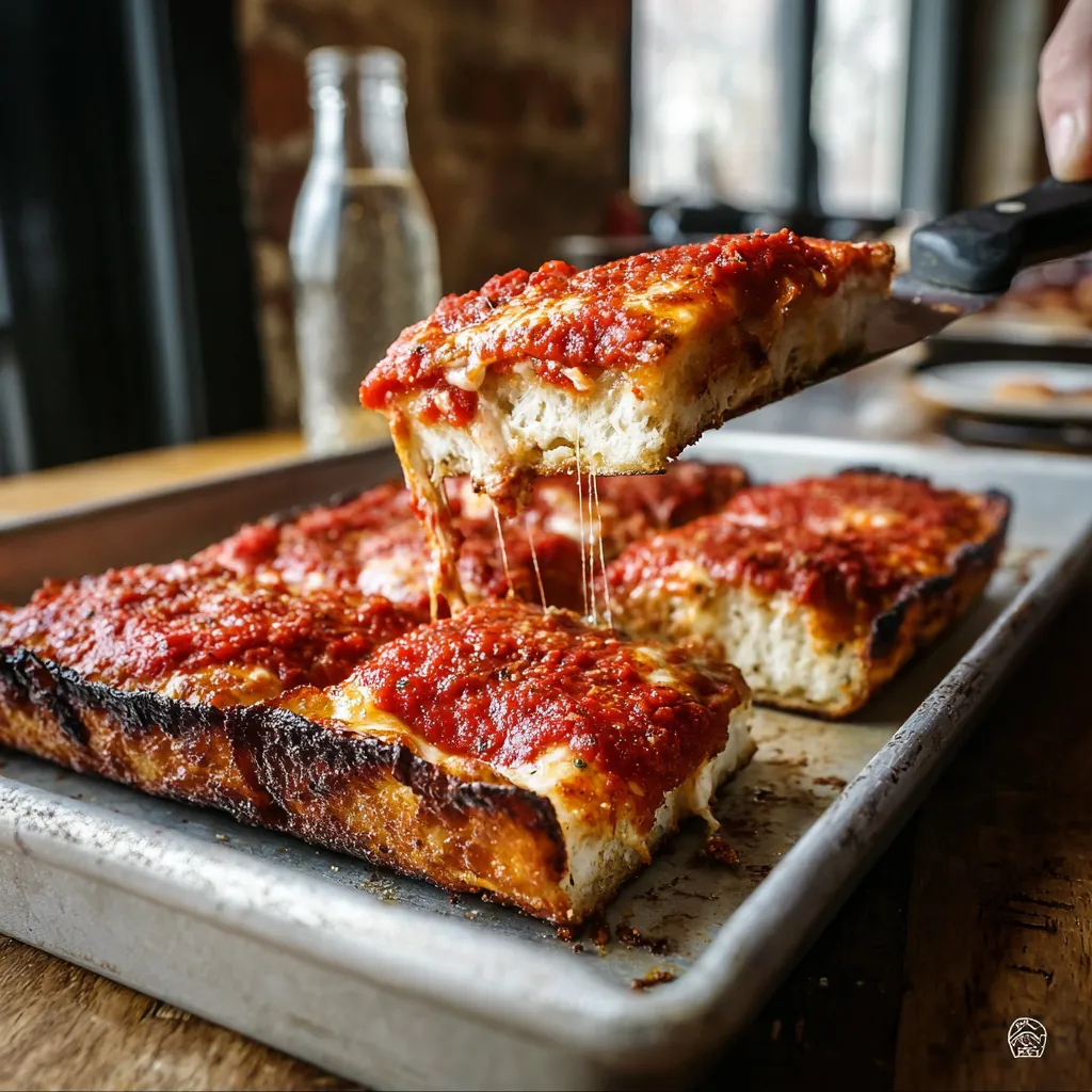 Detroit-Style Red Stripe Pizza: An Unforgettable 30-Minute Masterpiece ...