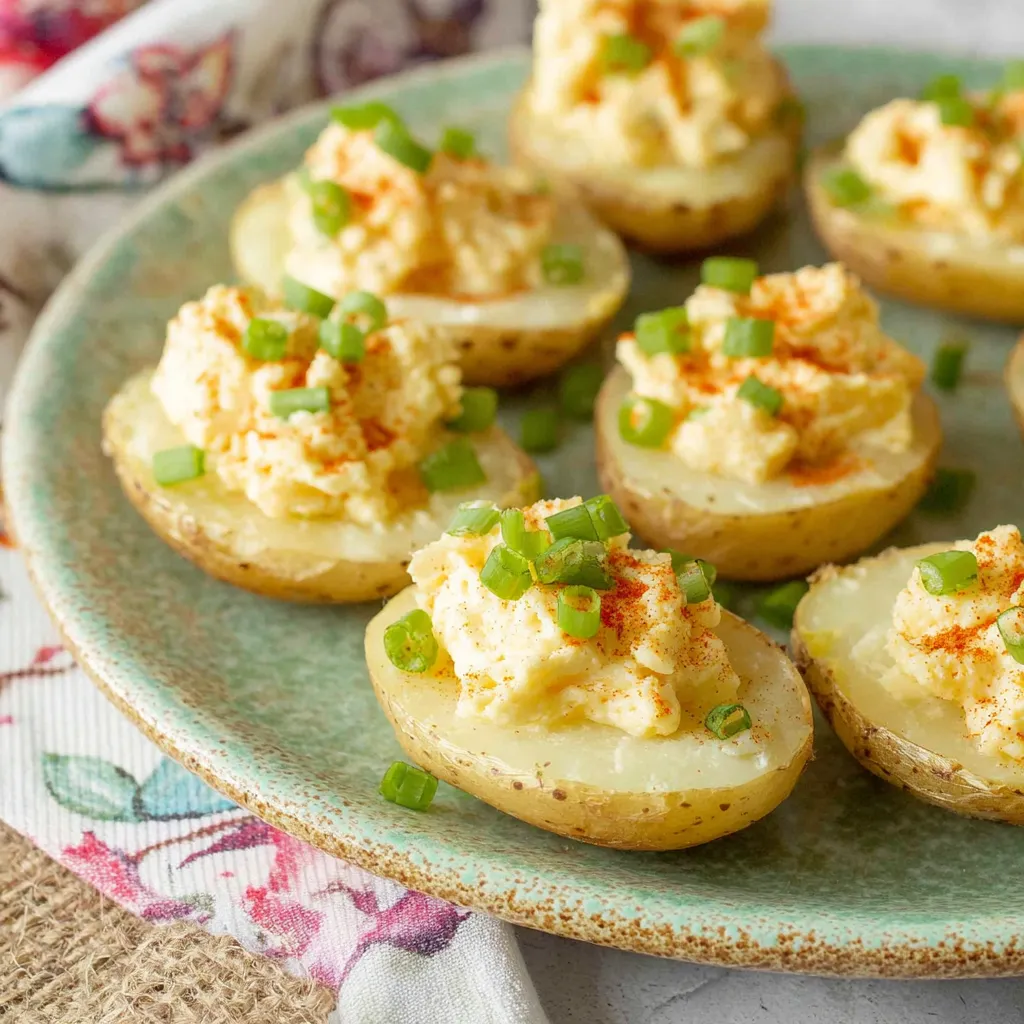 Deviled Potatoes: A Delightful Appetizer Ready in a Jiffy - Instantly ...