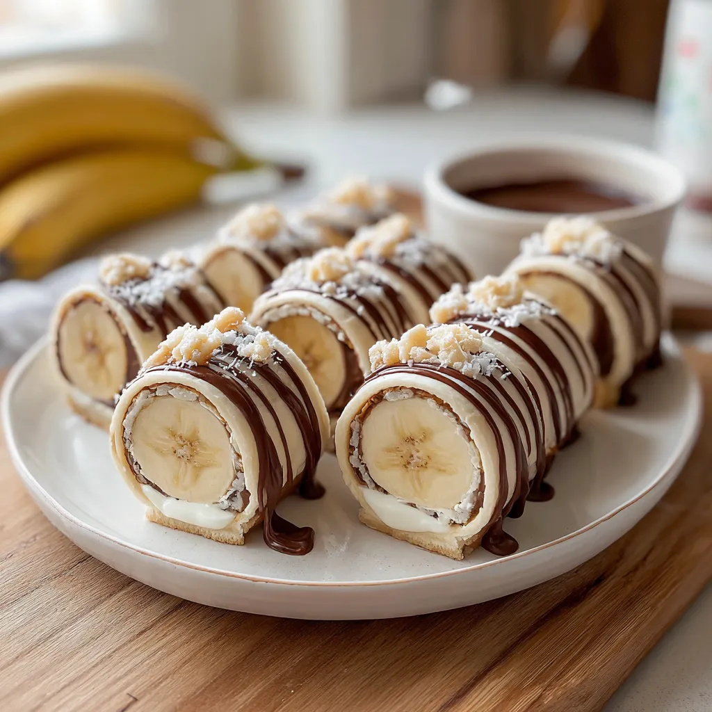 Nutella & Banana Sushi Rolls: A Delicious Delight in Every Bite ...