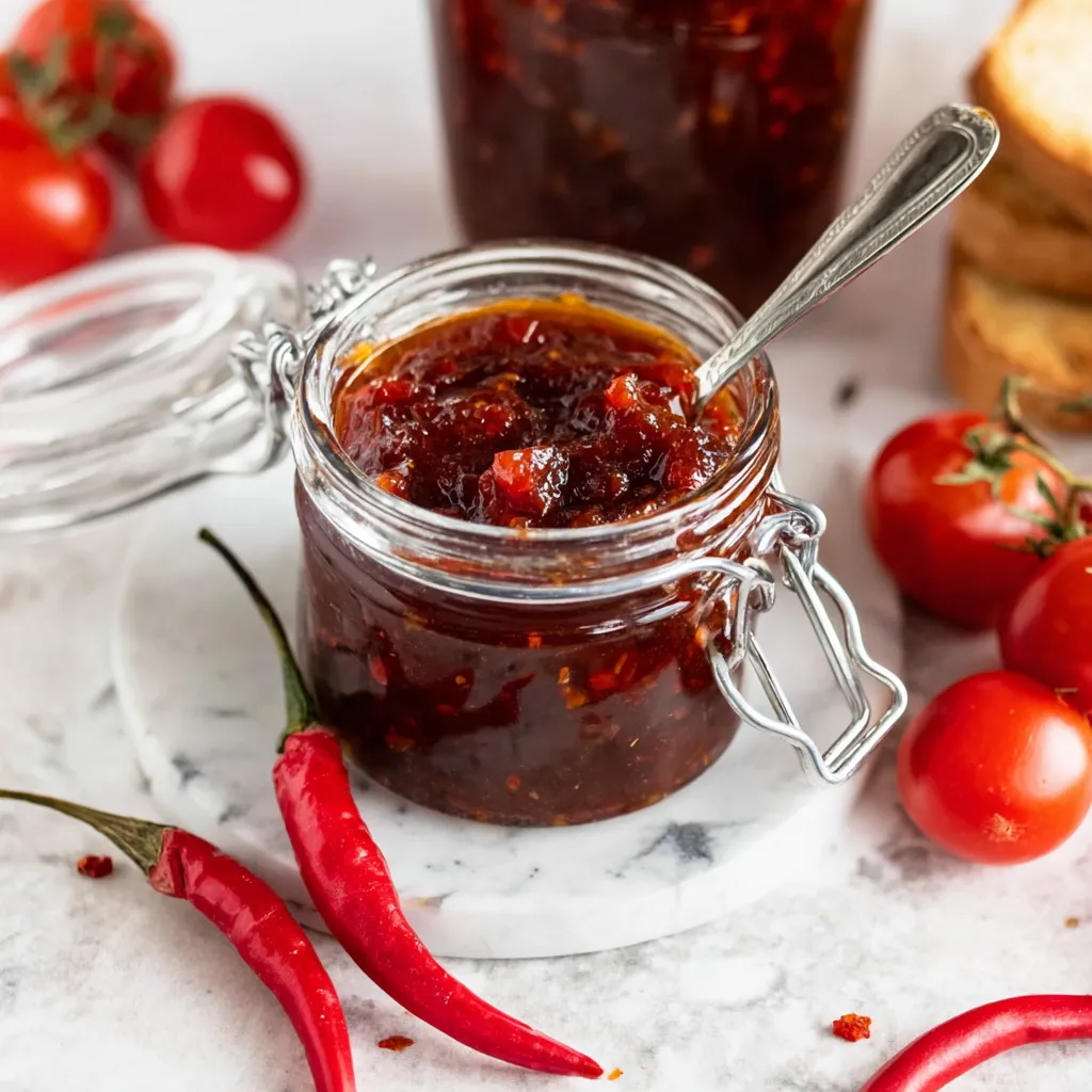 Tomato Chilli Jam – A Quick and Flavorful Condiment - Instantly Recipes