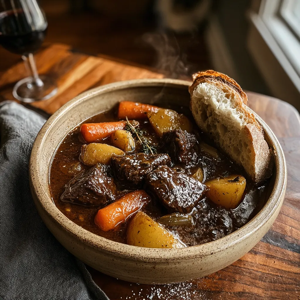 Guinness & Tallow Beef Stew – A Comforting Classic - Instantly Recipes