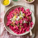 Pink Bow Tie Pasta with Beet Alfredo: A Vibrant and Delicious Meal ...