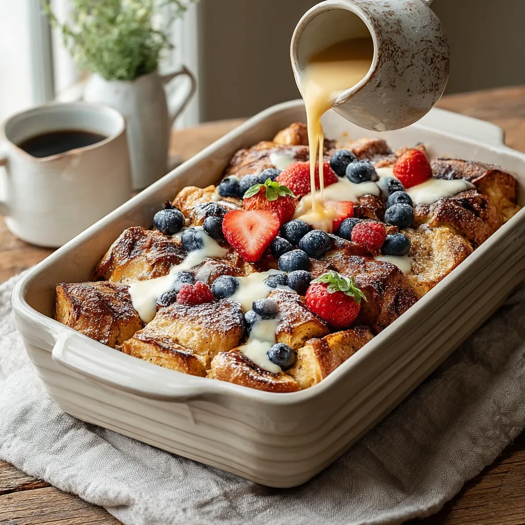 Overnight French Toast Casserole - Instantly Recipes
