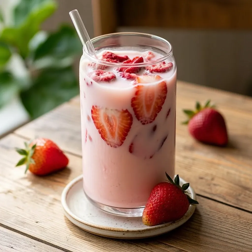 Strawberry Acai Pink Drink (Starbucks Copycat) - Instantly Recipes